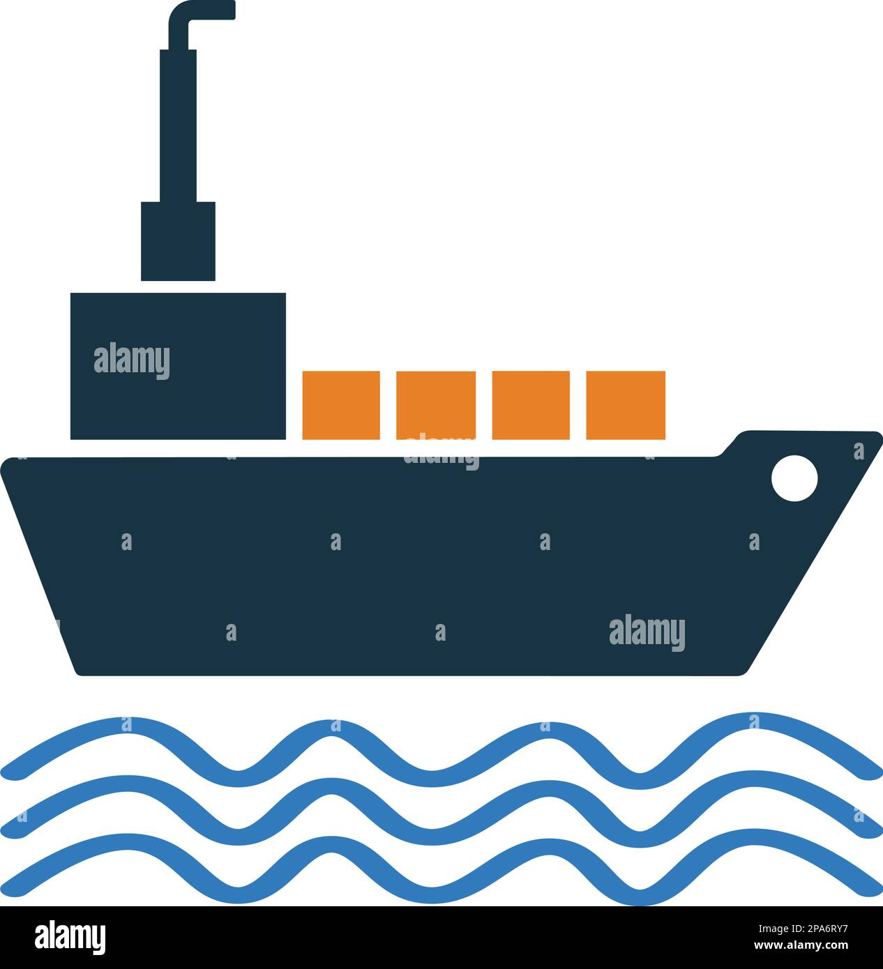 Ship, boat icon design template vector illustration for graphic and web ...