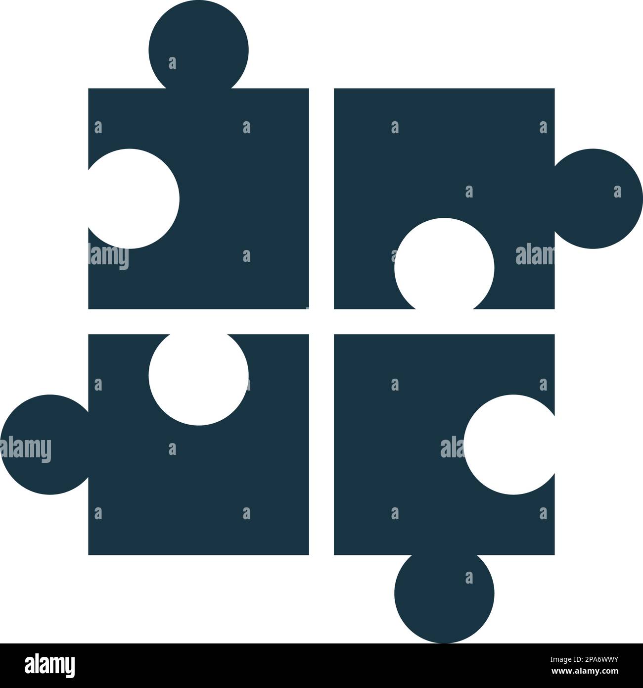 Solution, strategy, puzzle icon. Flat style vector EPS use in ...