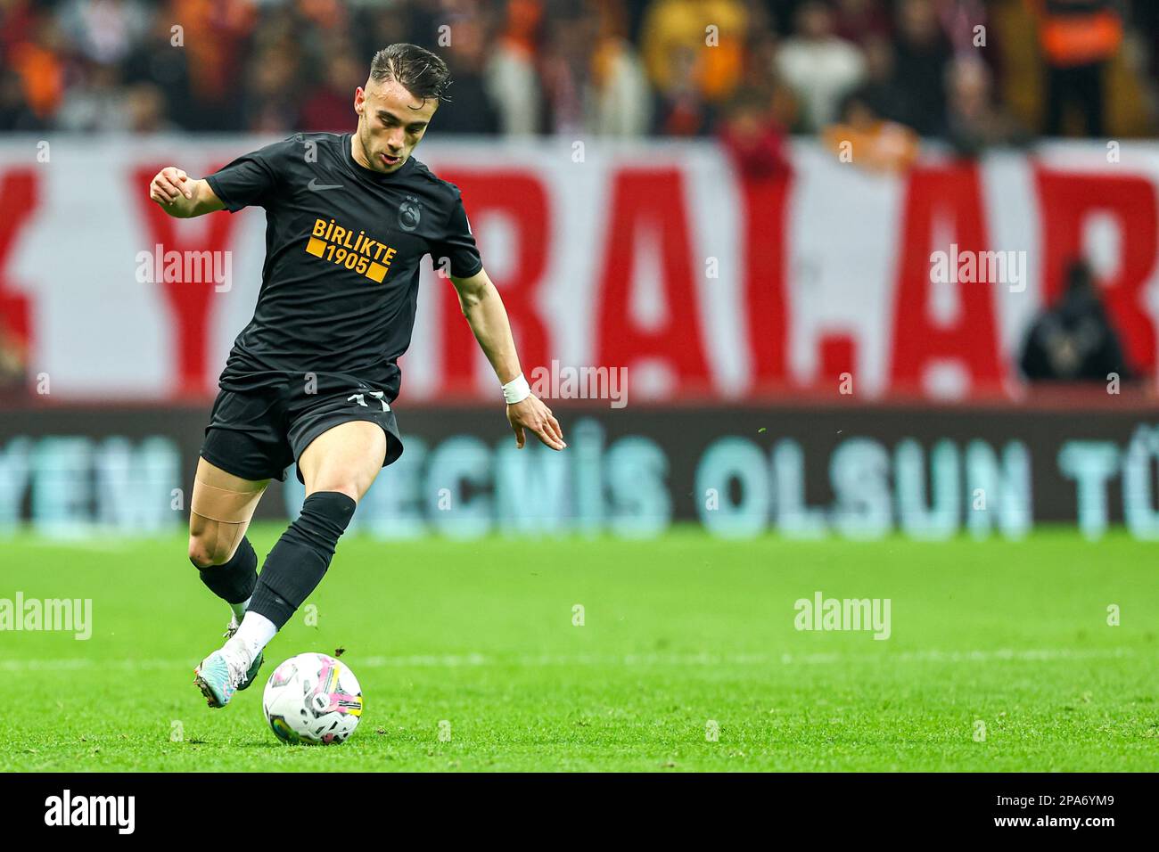 ISTANBUL, TURKIYE - MARCH 11: Yunus Akgun of Galatasaray during the ...
