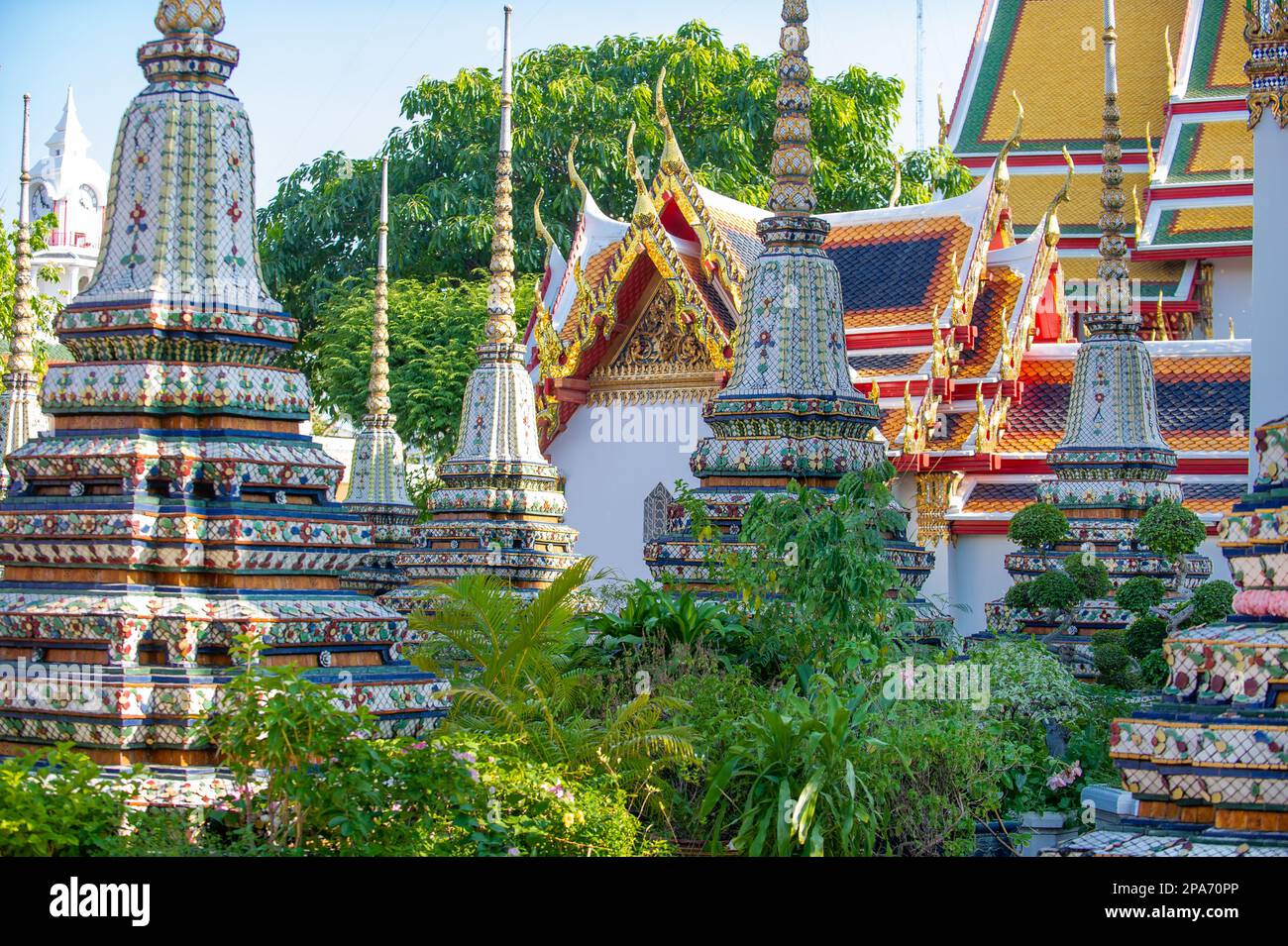 Wat Pho, the Temple of the Reclining Buddha, is a stunning temple in ...