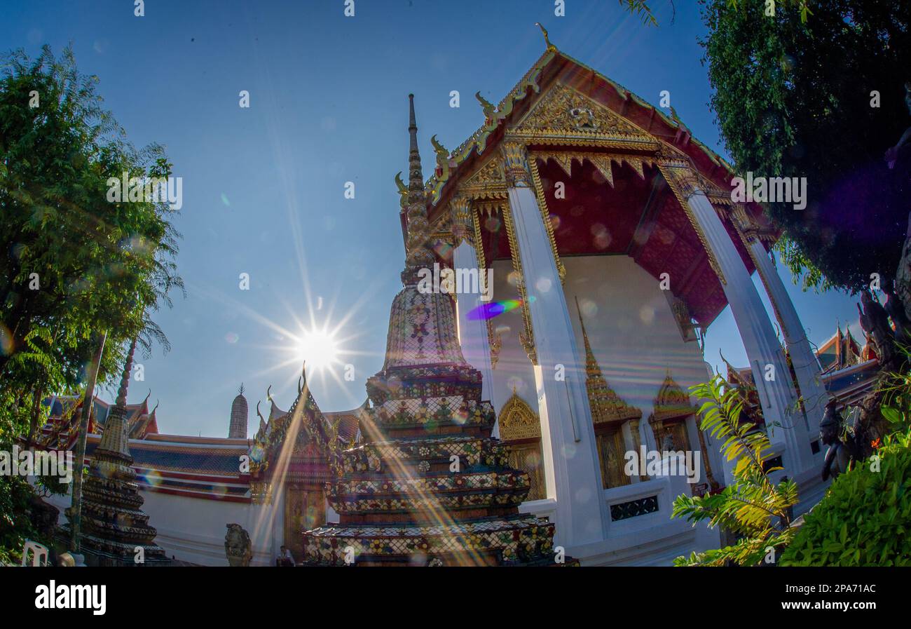 Wat Pho, the Temple of the Reclining Buddha, is a stunning temple in ...