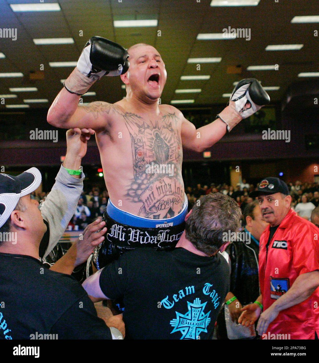 ** FILE ** In a Feb. 23, 2007, file photo, five-time world champion ...