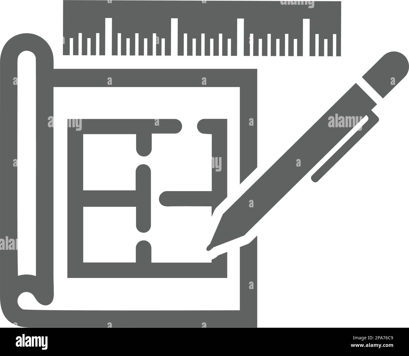 Architecture, interior, plan icon. Beautiful design and fully editable ...