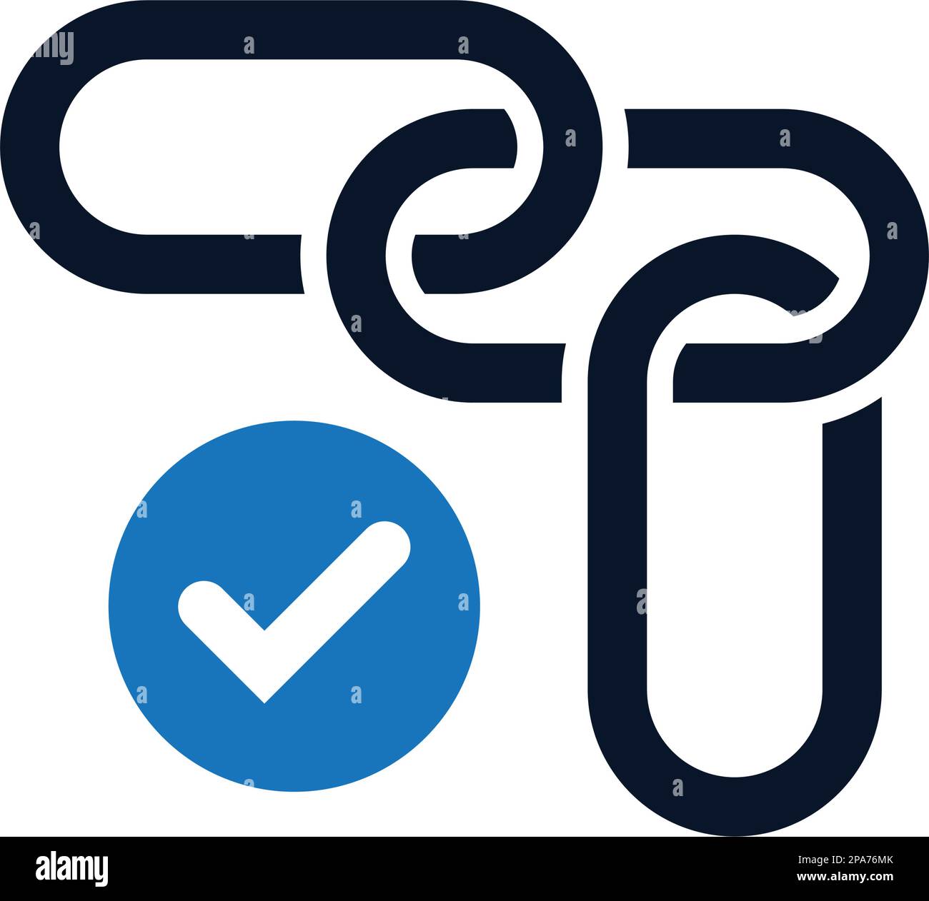 Backlink Checker icon - Simple editable vector EPS file Stock Vector Image & Art - Alamy