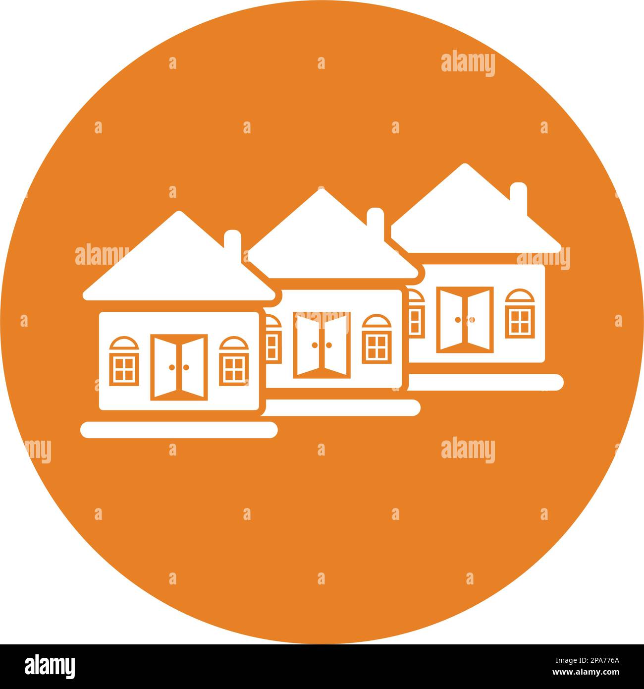 Apartment, house, property icon, vector graphics for various use Stock ...