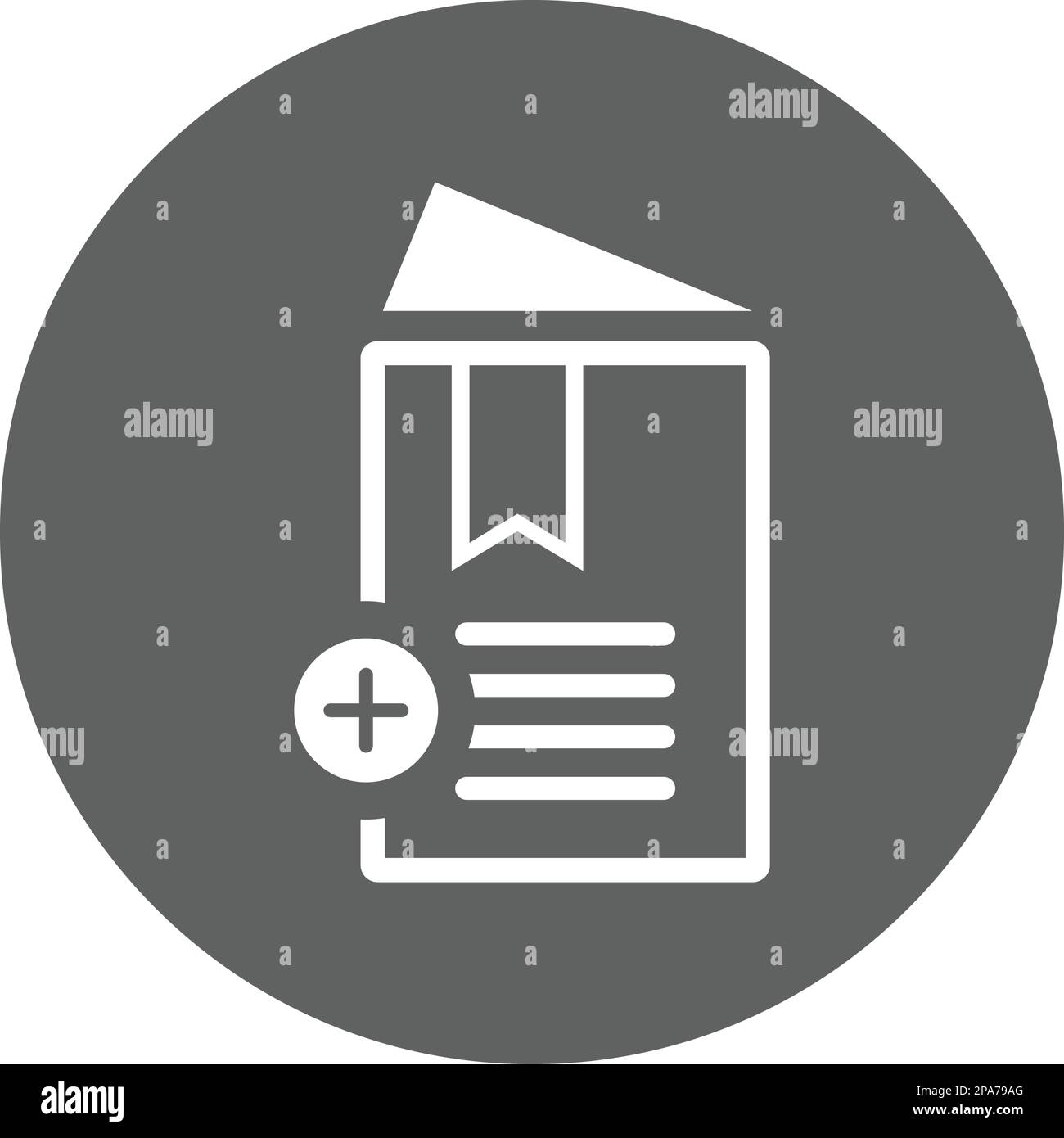 Book marking icon - Simple editable vector EPS file Stock Vector Image & Art - Alamy