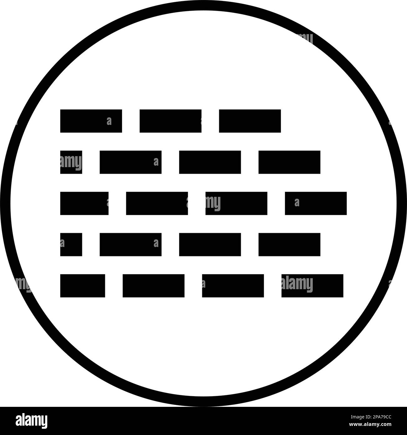 Block, brick, wall icon. Beautiful design and fully editable vector for ...