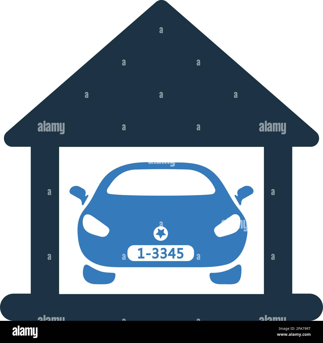 Car, garage, vehicle icon, vector graphics for various use Stock Vector ...