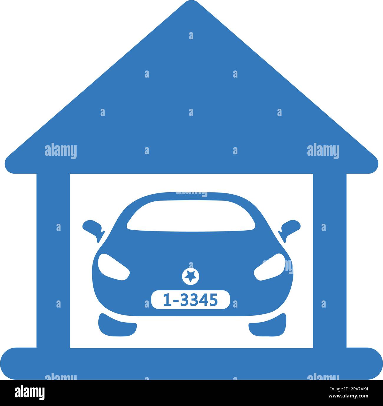 Car, garage, vehicle icon, vector graphics for various use Stock Vector ...