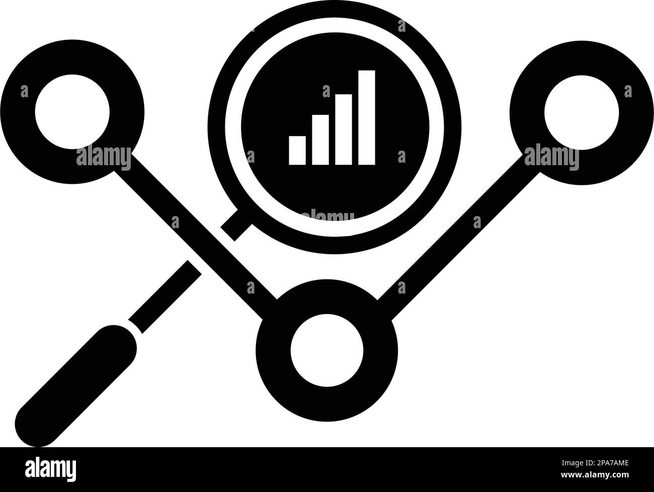 Competitor Analysis icon - Vector EPS file. Perfect use for print media, web, stock images ...