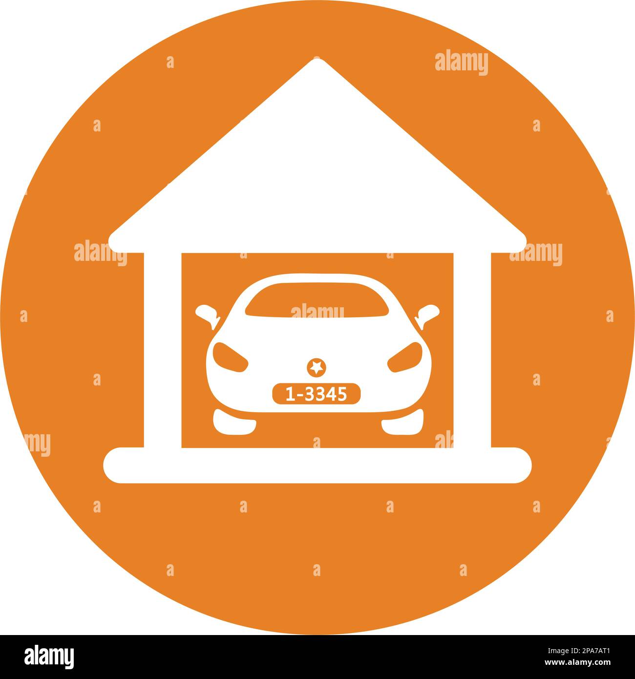 Car, garage, vehicle icon, vector graphics for various use Stock Vector ...