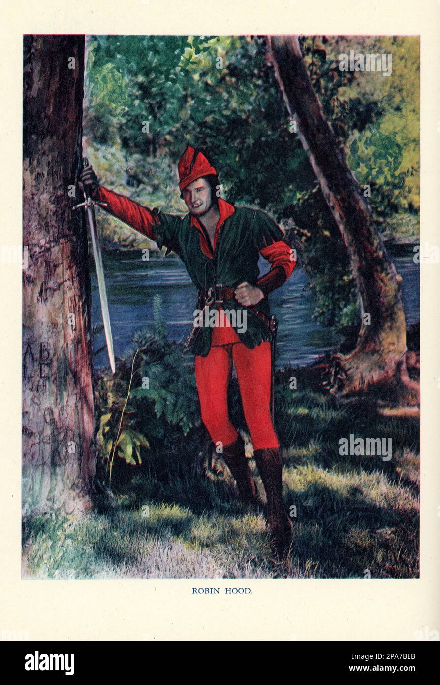 ERROL FLYNN in THE ADVENTURES OF ROBIN HOOD 1938 directors MICHAEL ...