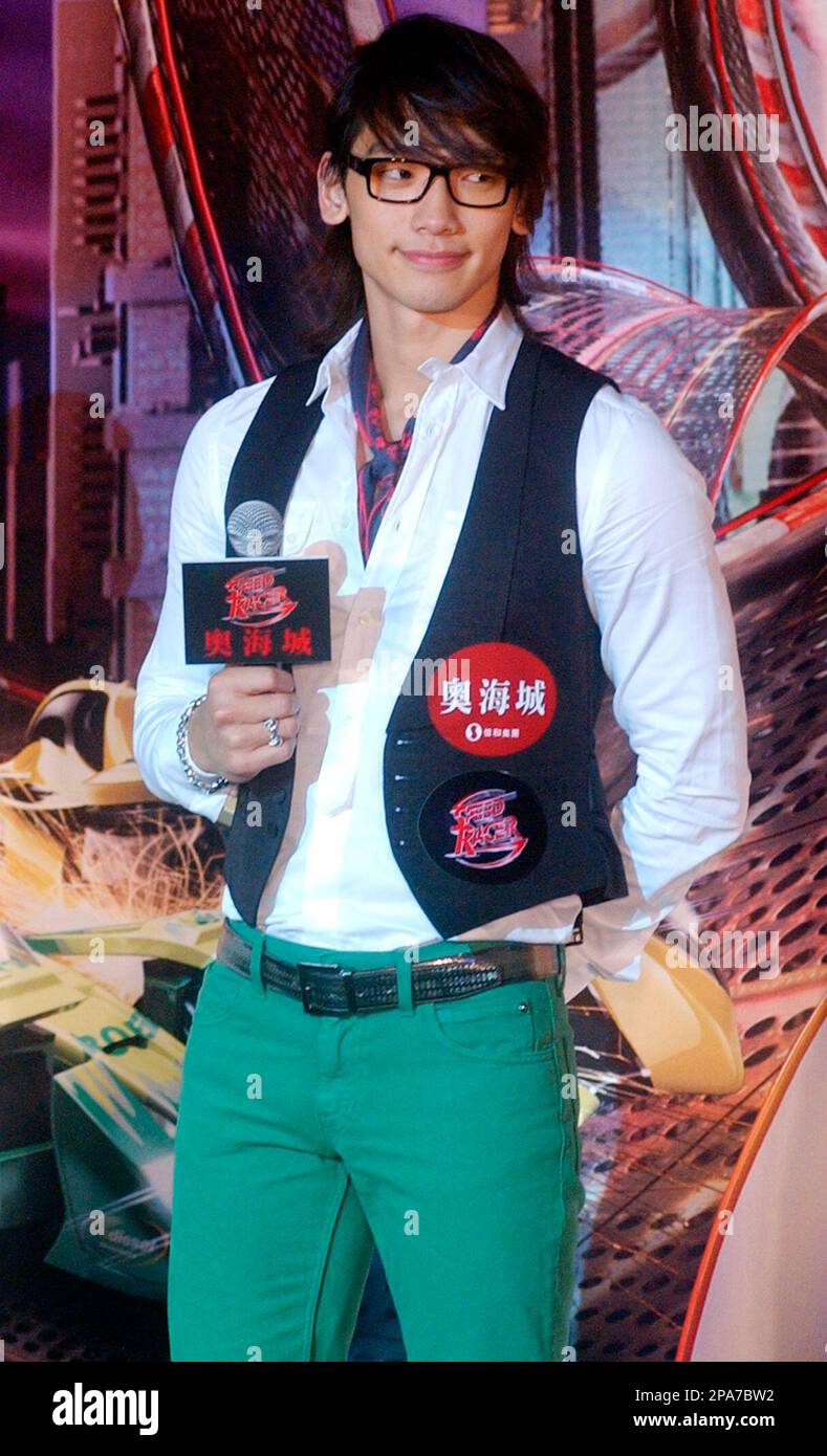 South Korean pop singer Rain appears in Hong Kong for his first ...