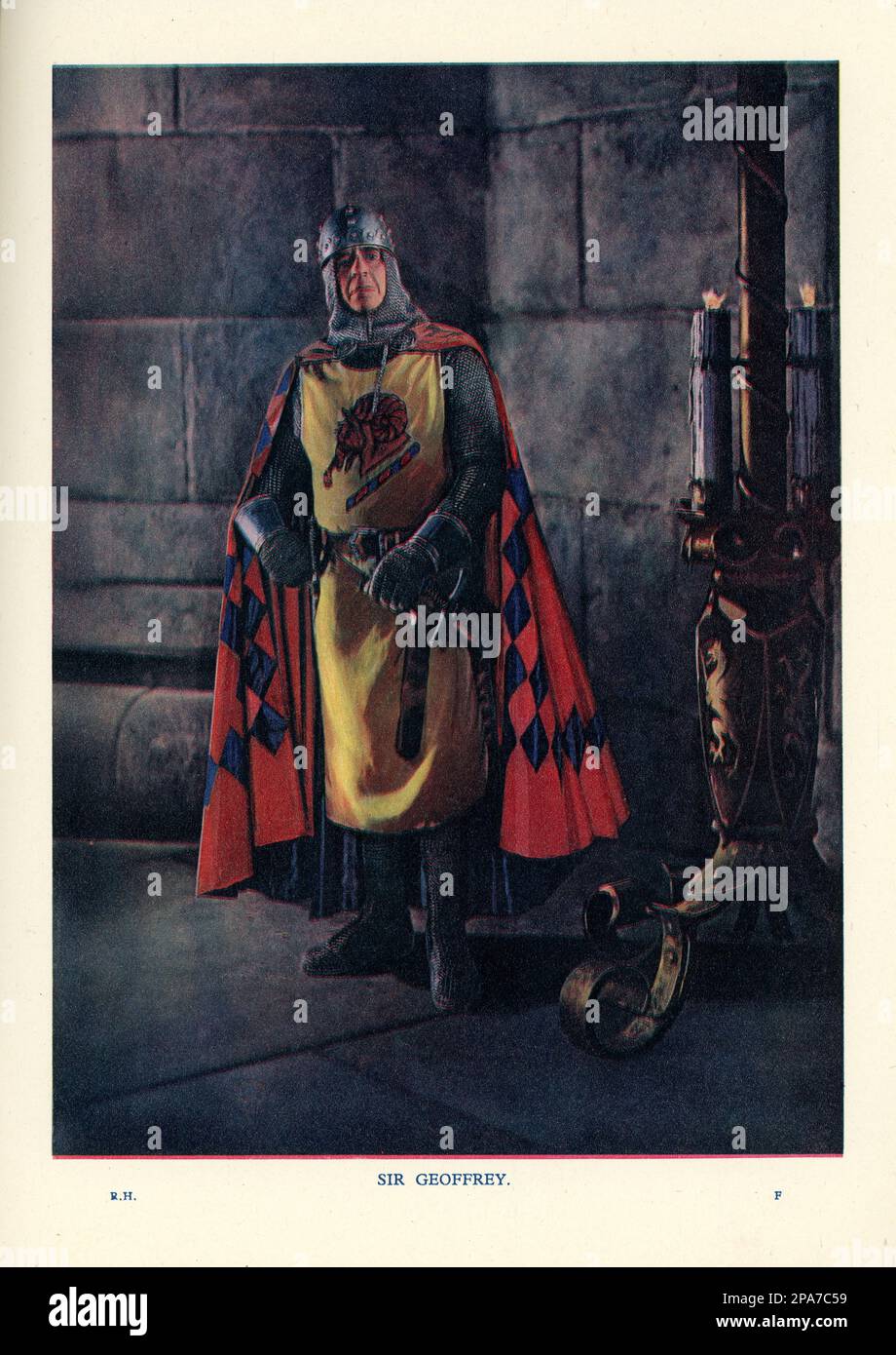 ROBERT WARWICK in THE ADVENTURES OF ROBIN HOOD 1938 directors MICHAEL CURTIZ and WILLIAM ...