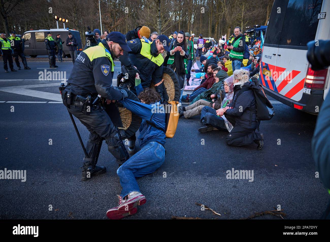 Xr highway blockade hi-res stock photography and images - Alamy