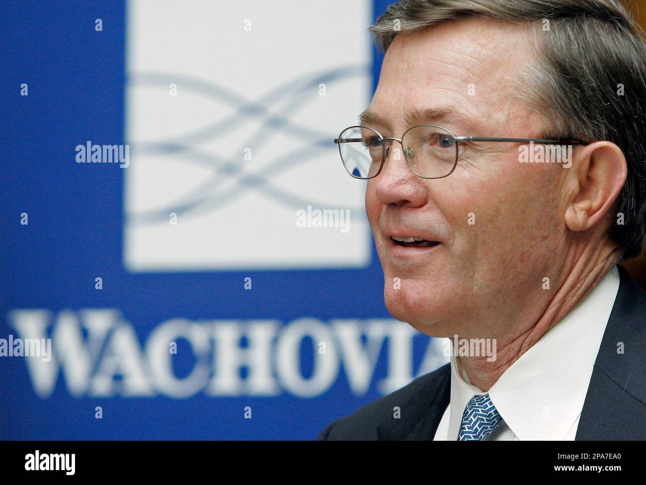 ** FILE ** In this Feb. 21, 2008 file photo, Wachovia CEO Ken Thompson ...