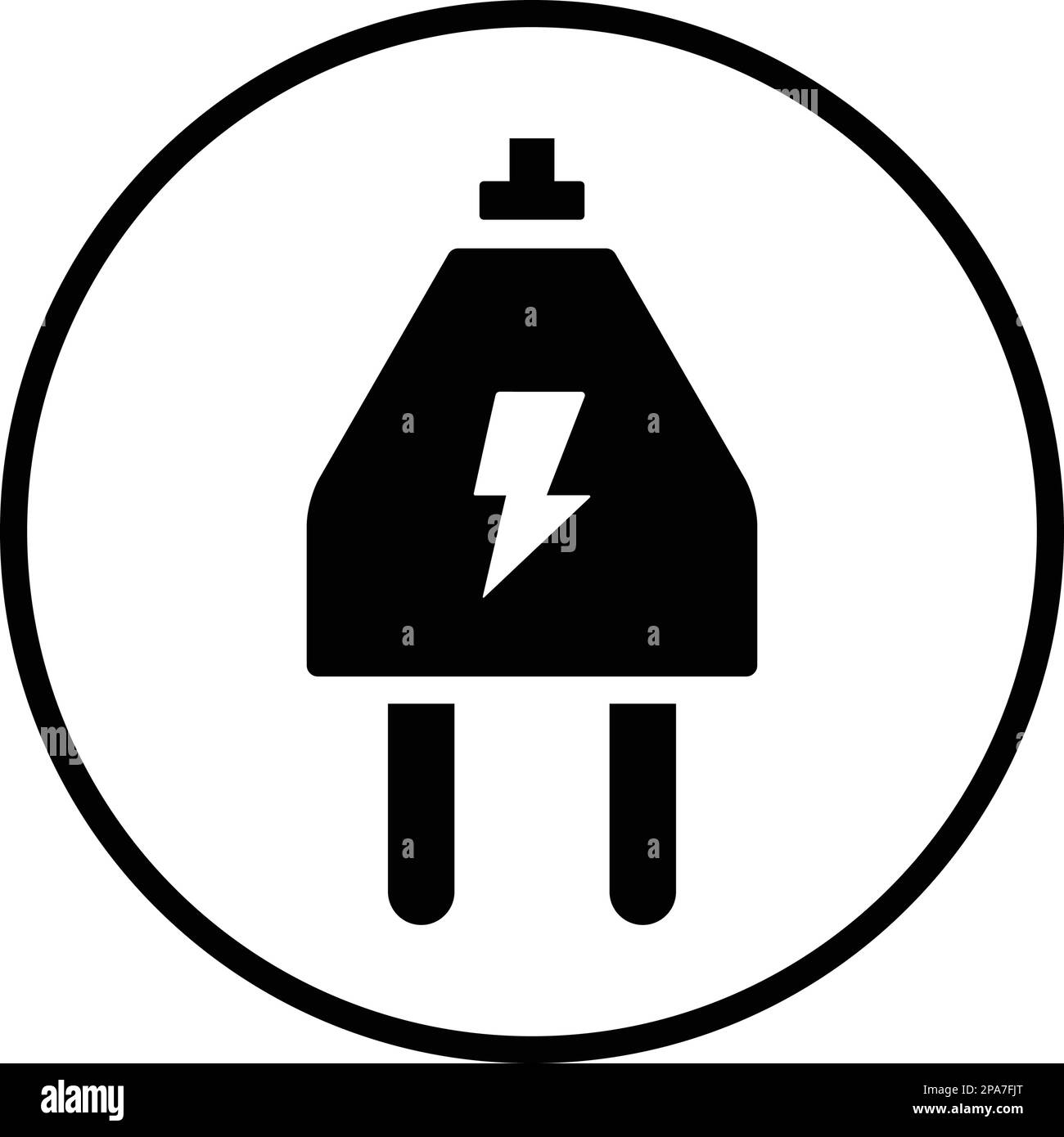 2 pin plug Stock Vector Images - Alamy