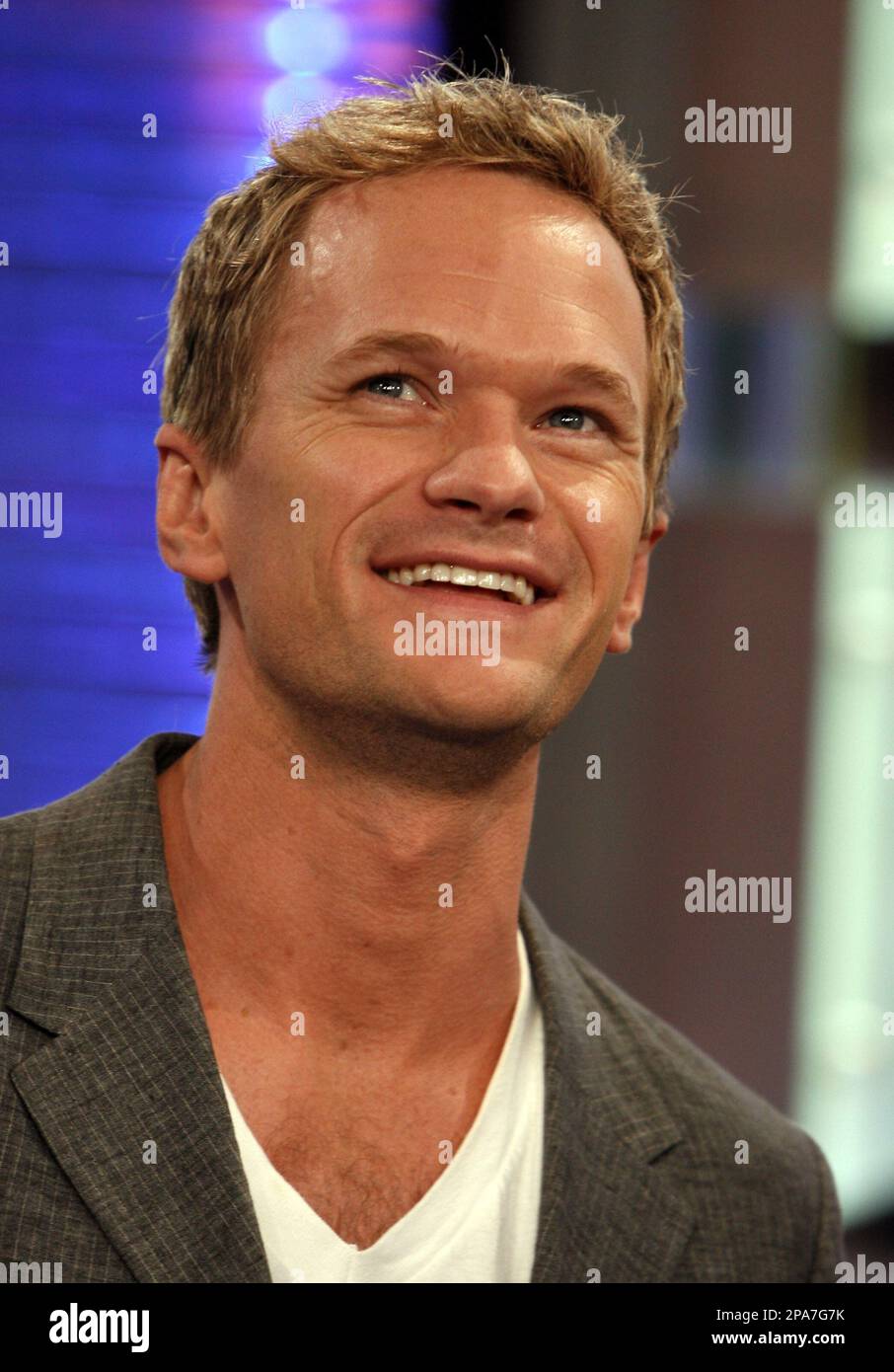 Actor Neil Patrick Harris appears onstage during MTV's "Total Request ...