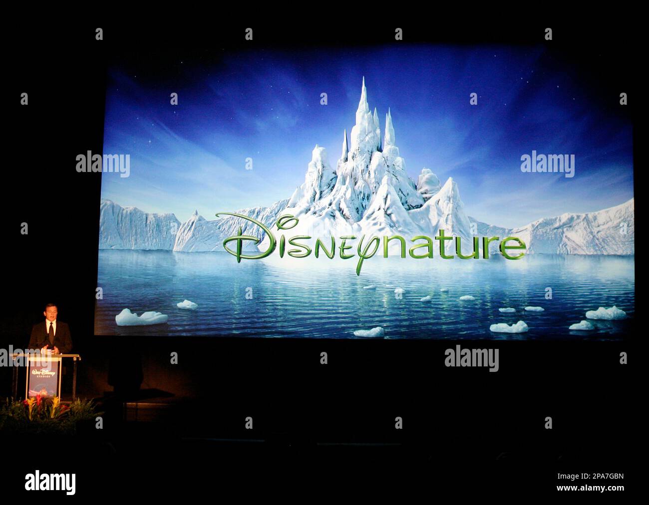 Walt Disney Co. CEO Bob Iger, left, announces the launch of a new film ...