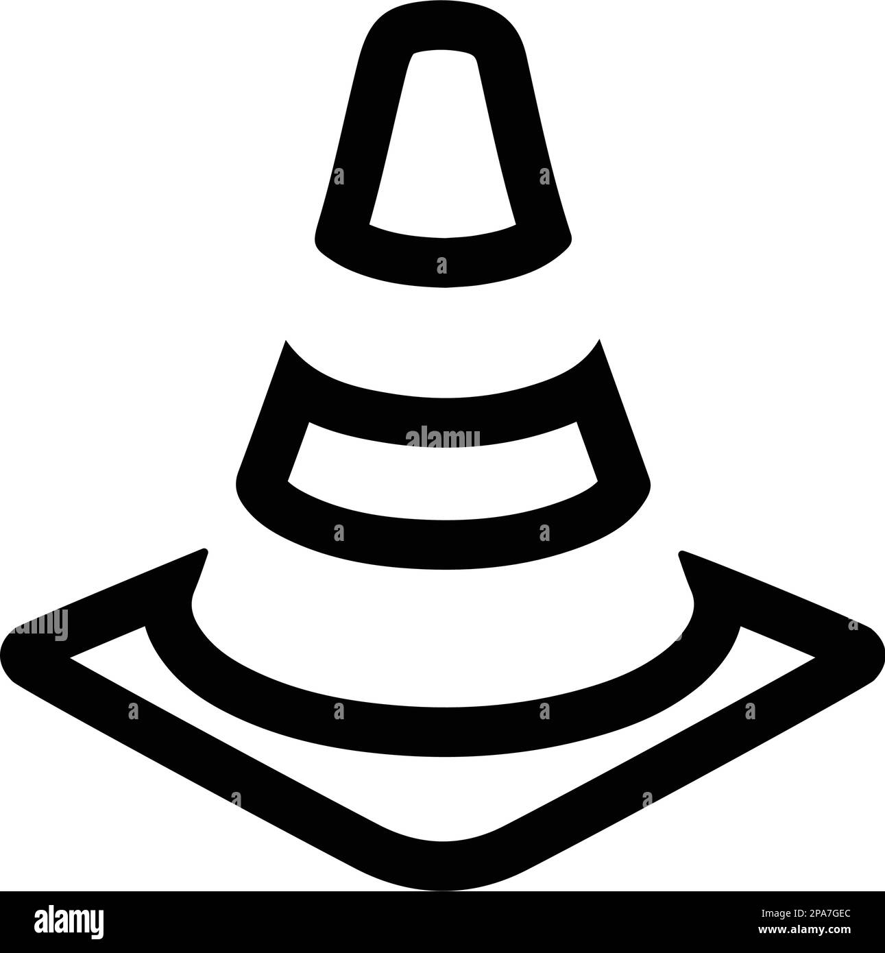 Emergency, barrier, cone icon. Use for commercial, print media, web or ... Emergency, barrier, cone icon. Use for commercial, print media, web or ...
