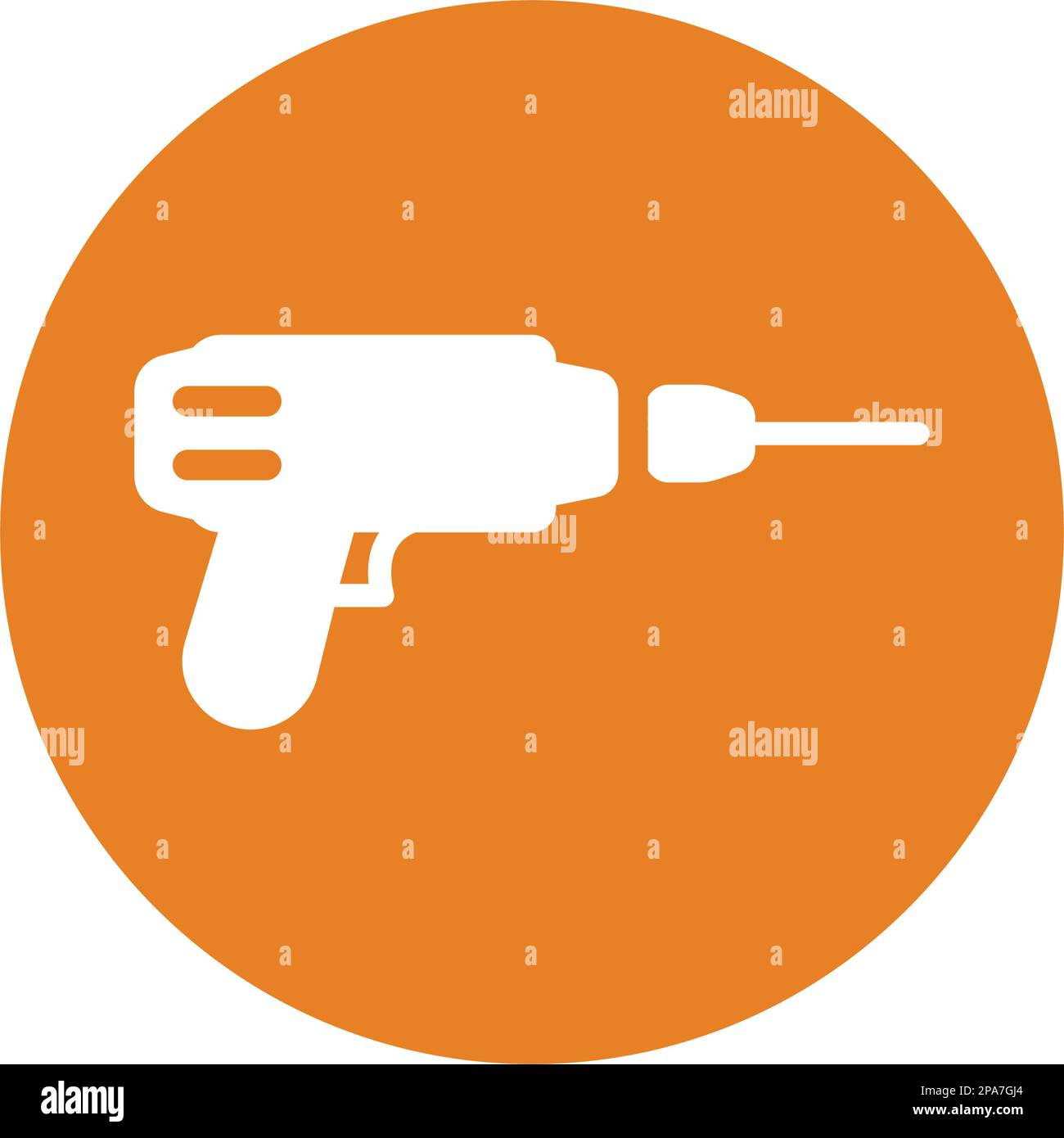 Drill machine icon. Perfect use for print media, web, stock images, commercial use or any kind ...