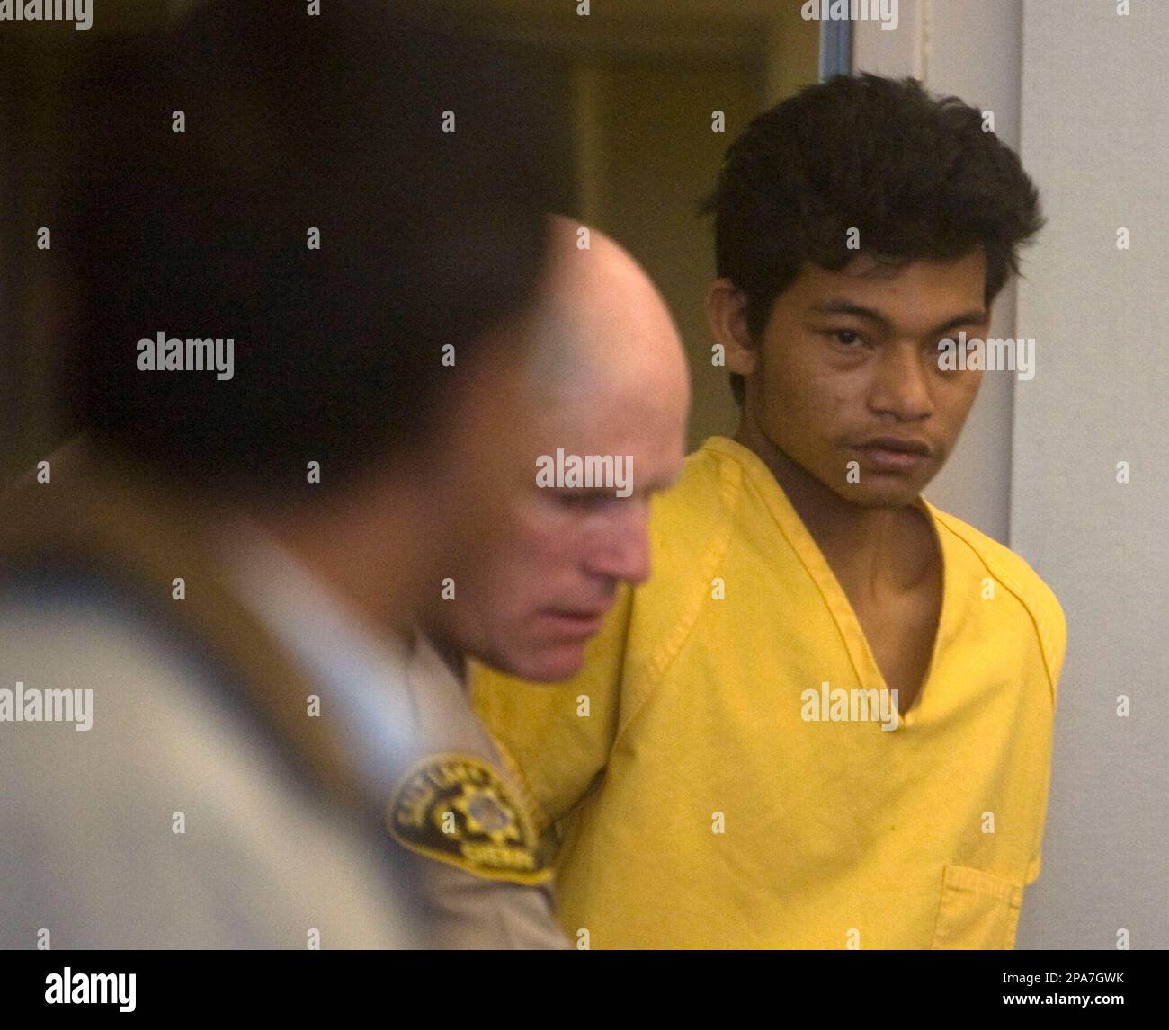 Esar Met, charged with killing 7-year-old Hser Ner Moo, makes his first ...