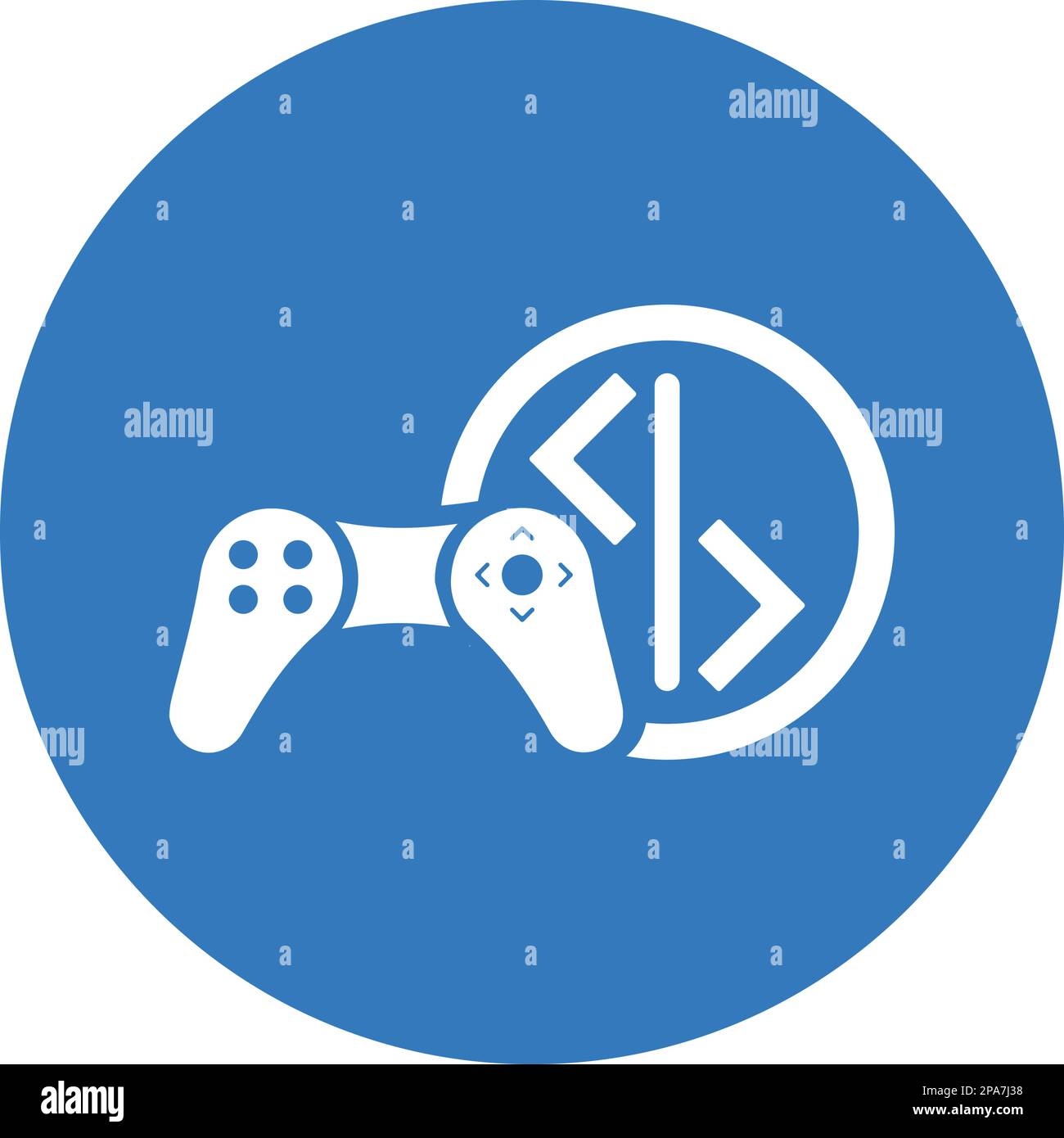 Game develop icon - Vector EPS file. Perfect use for print media, web ...