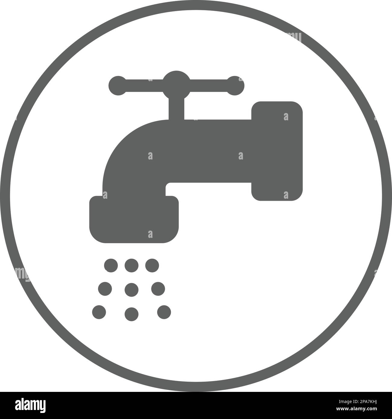 Water tap icon. Perfect for use in designing and developing websites ...