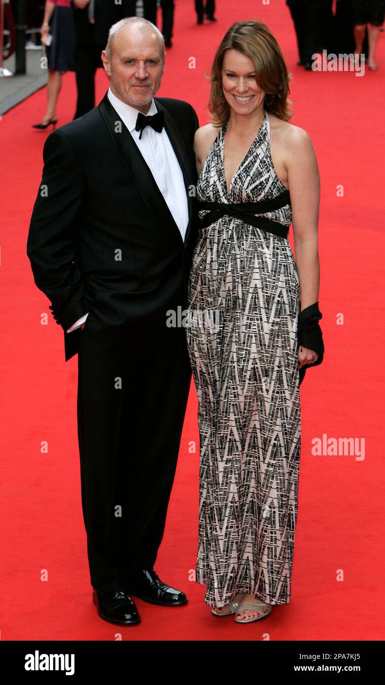 New Zealand's actor Alan Dale and his wife Tracey arrive for the BAFTA ...
