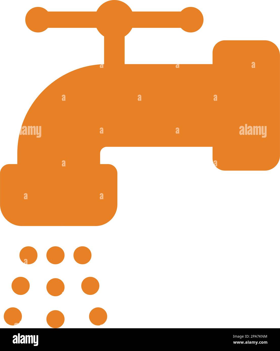 Water tap icon Stock Vector Images - Alamy