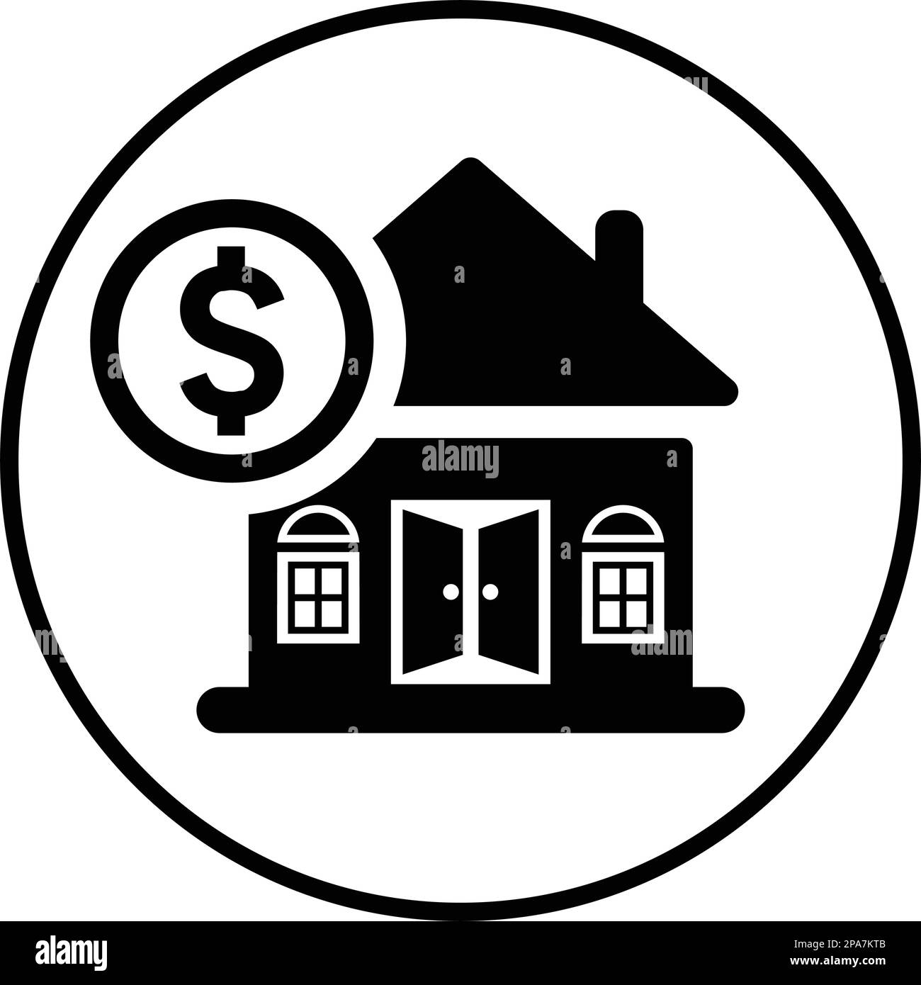 Real estate, price icon. Beautiful design and fully editable vector for ...