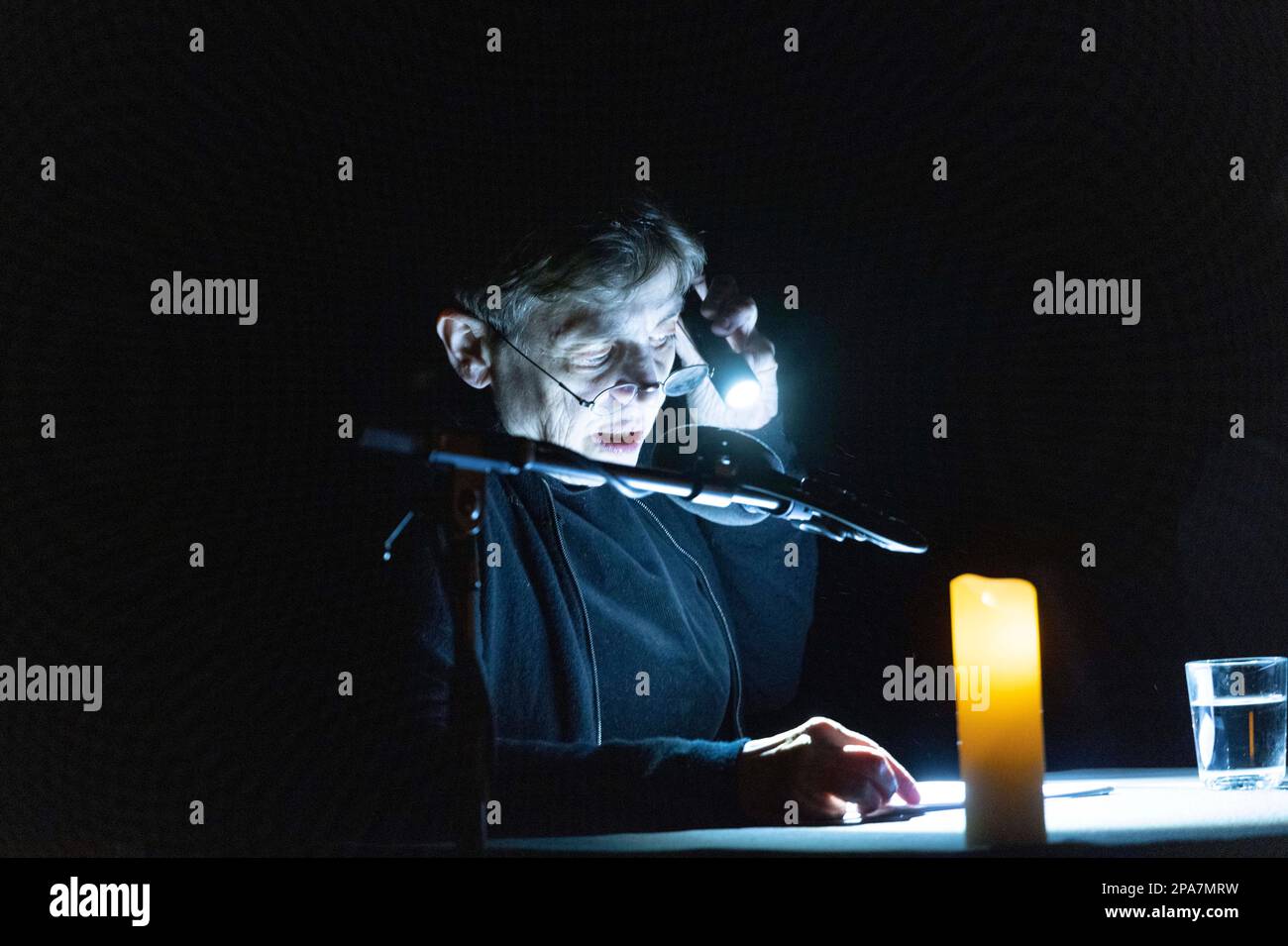 Cologne, Germany. 11th Mar, 2023. Actress Katharina Thalbach speaks ...