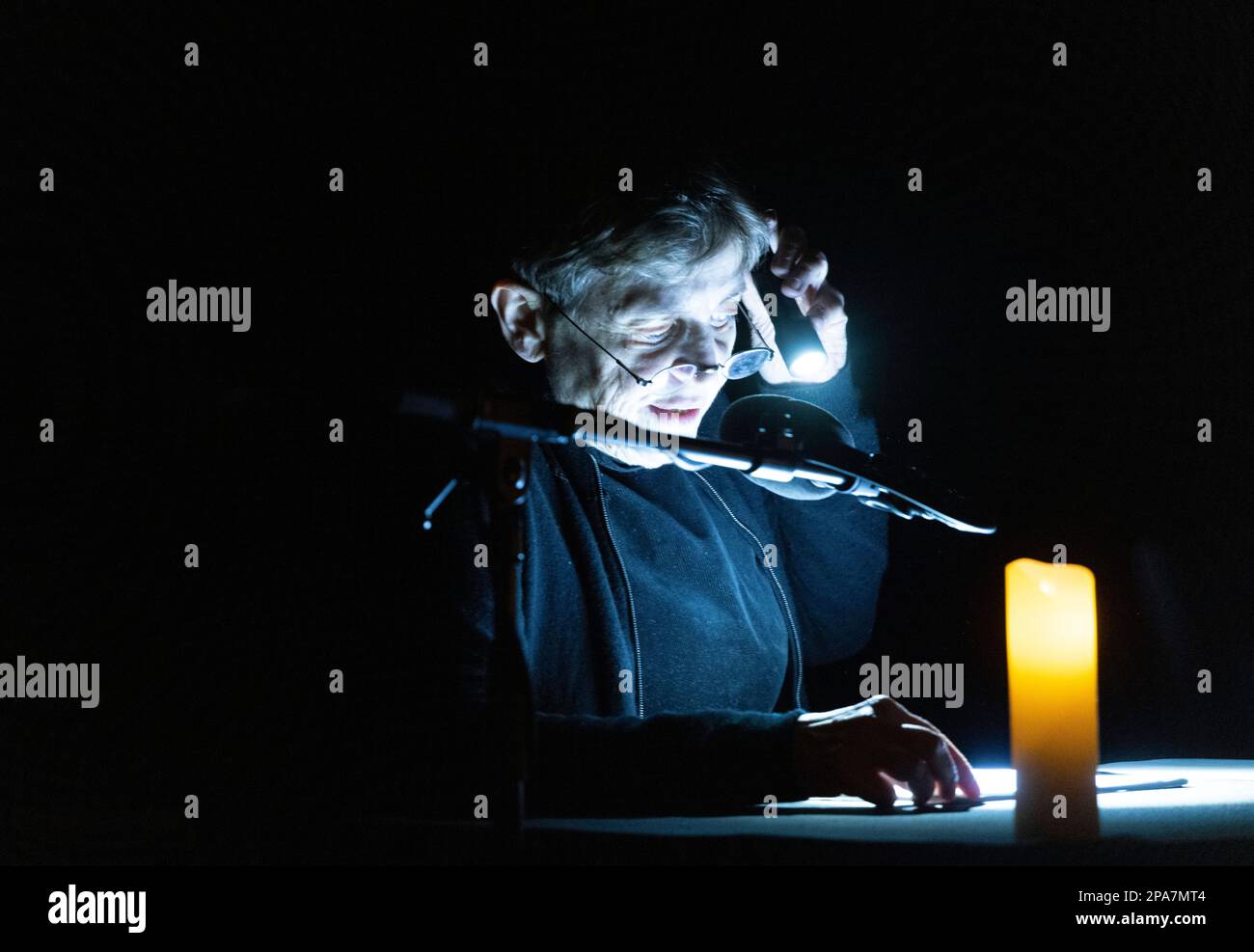 Cologne, Germany. 11th Mar, 2023. Actress Katharina Thalbach speaks ...