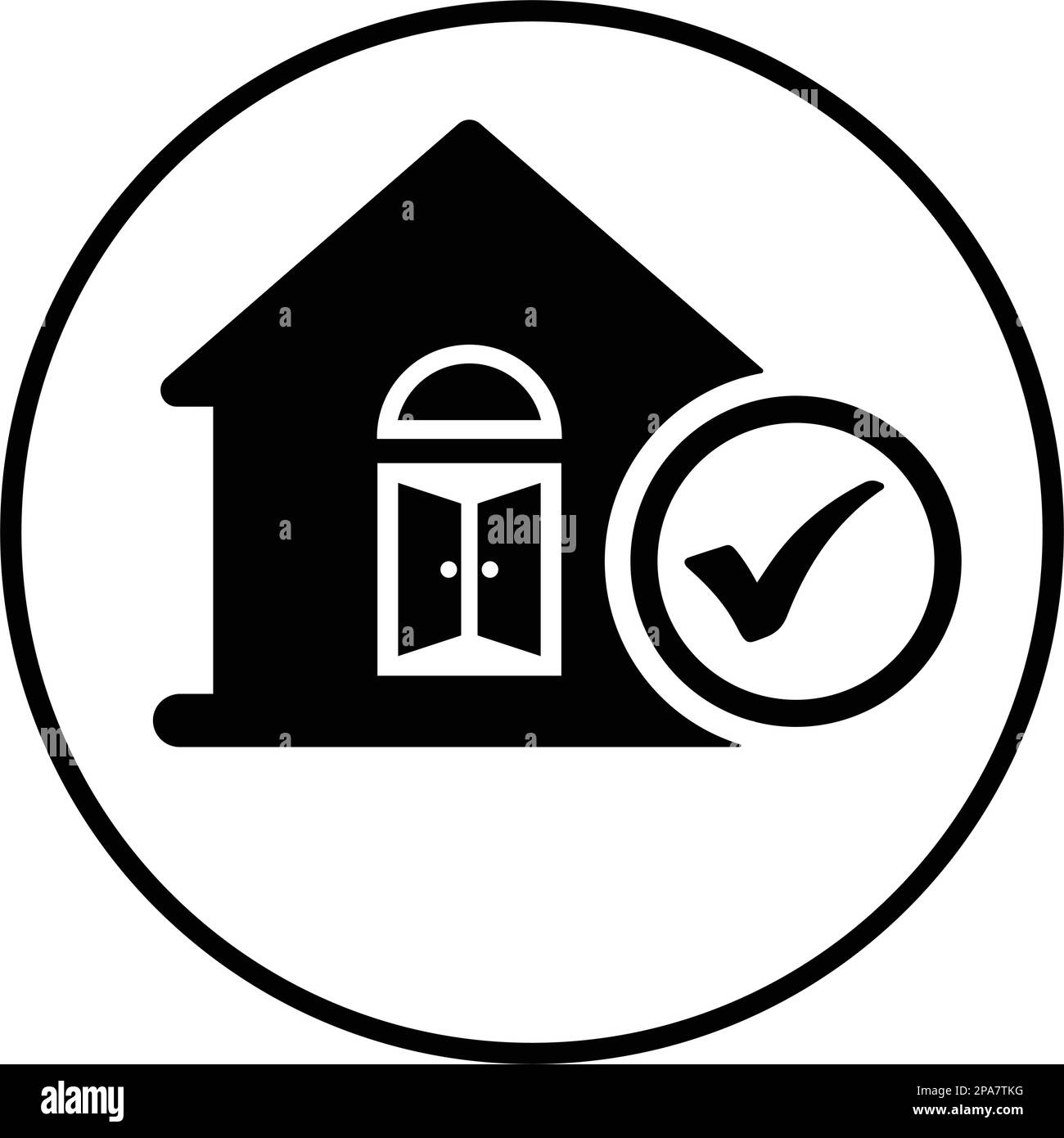 Home security icon / house protection. Beautiful design and fully ...