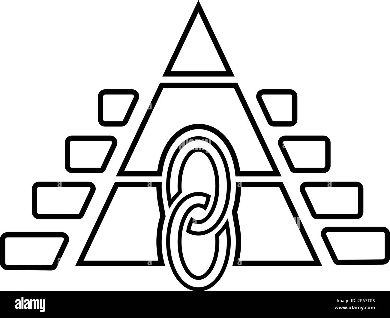 Link-pyramid icon - Perfect use for designing and developing websites ...