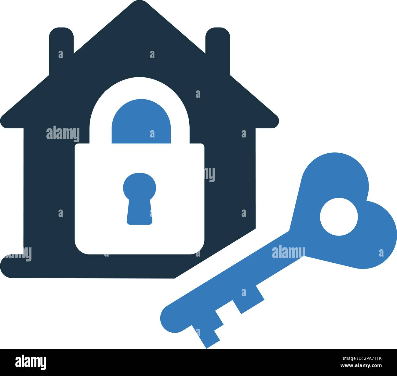 Home security icon / house protection. Beautiful design and fully ...