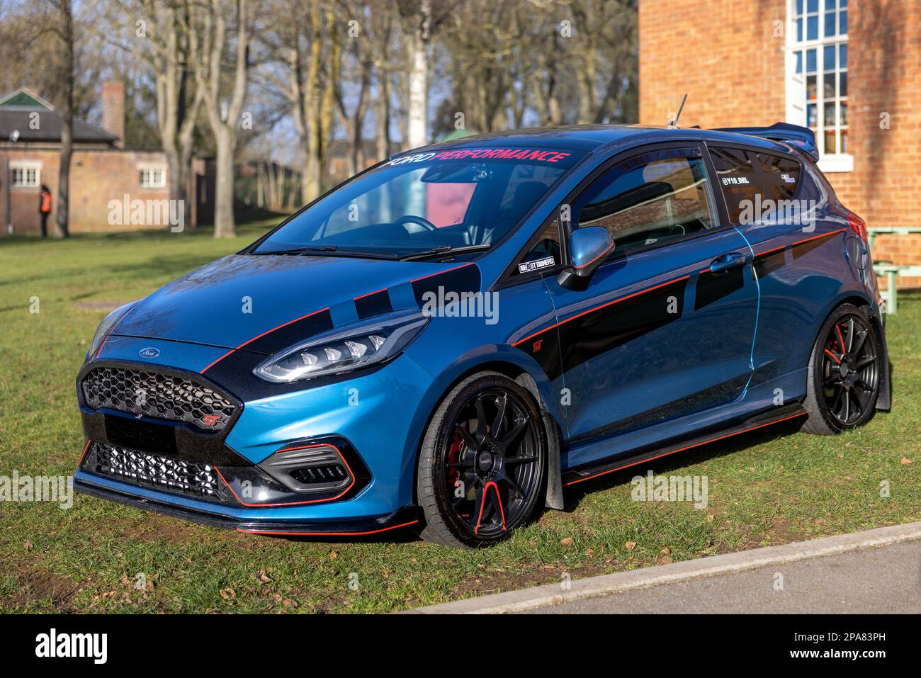 Ford Fiesta ST, on display at the Ford assembly held at the Bicester Heritage Centre on the 26th ...