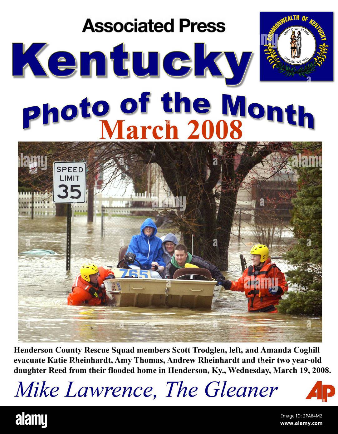 ** FILE ** Henderson County Rescue Squad members Scott Trodglen, left ...