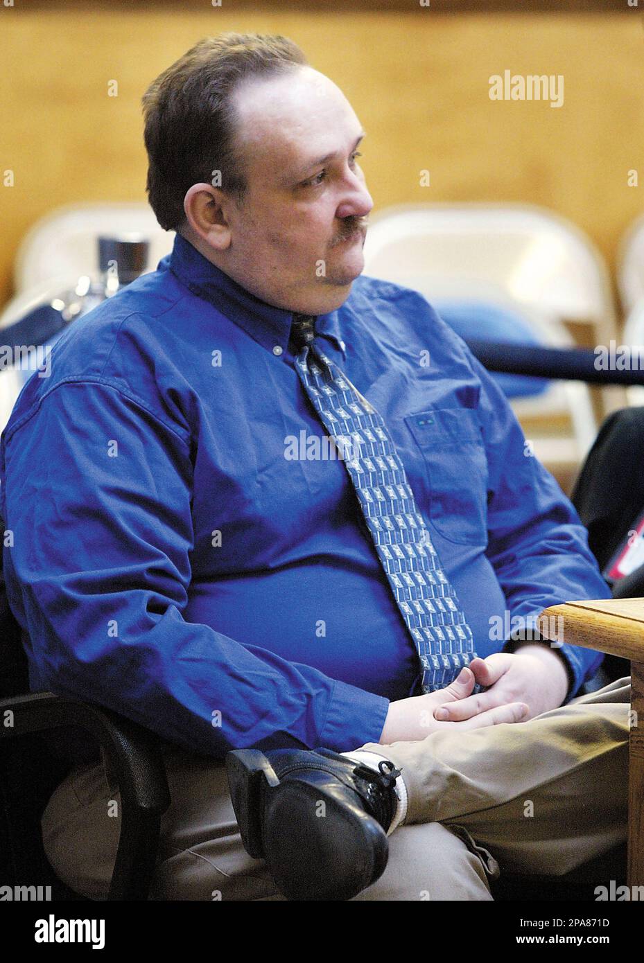 **FILE** Defendant Nathaniel Bar-Jonah listens as the prosecution ...