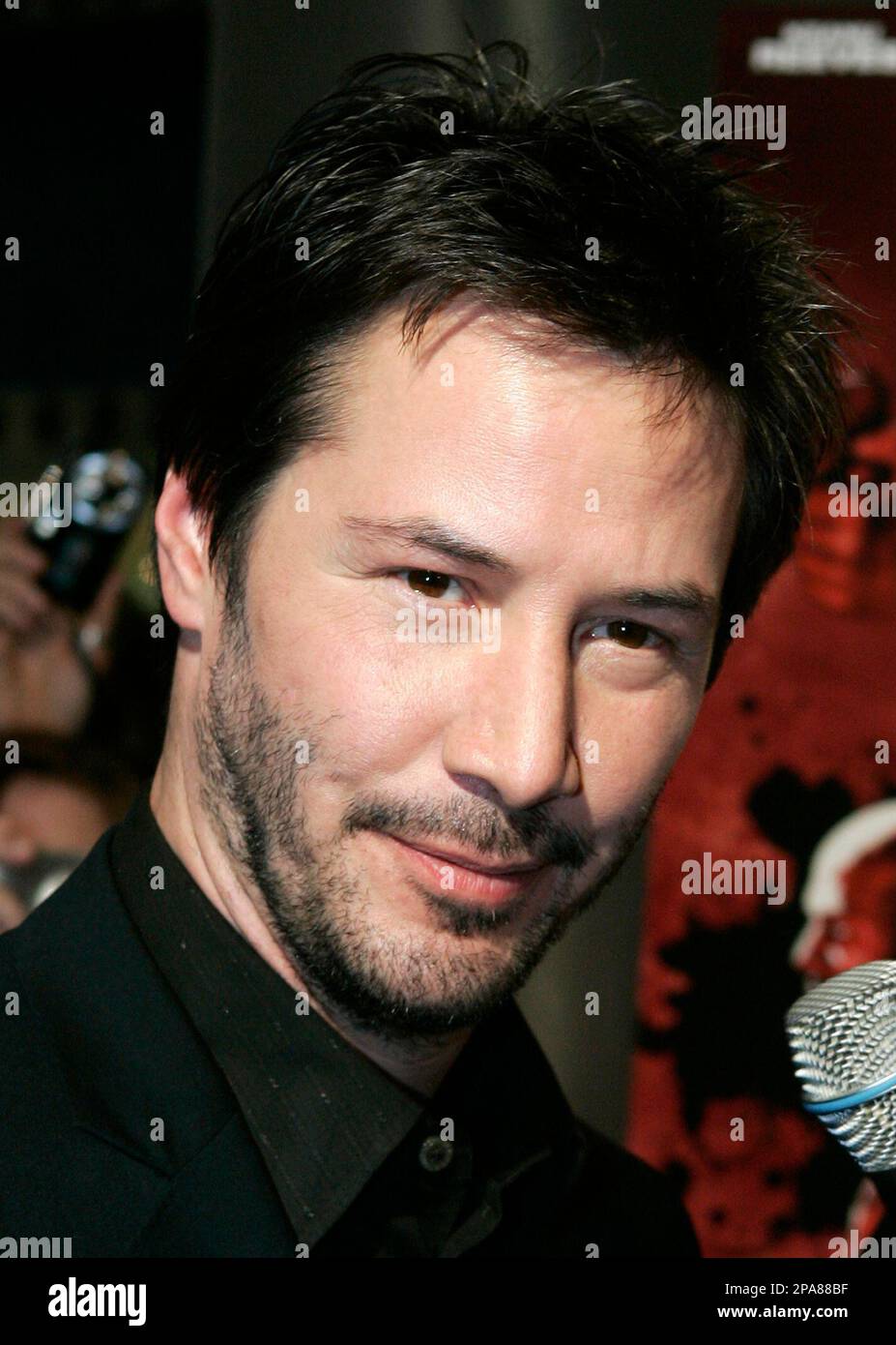 Hollywood actor Keanu Reeves arrives for the Sydney premiere of his new ...