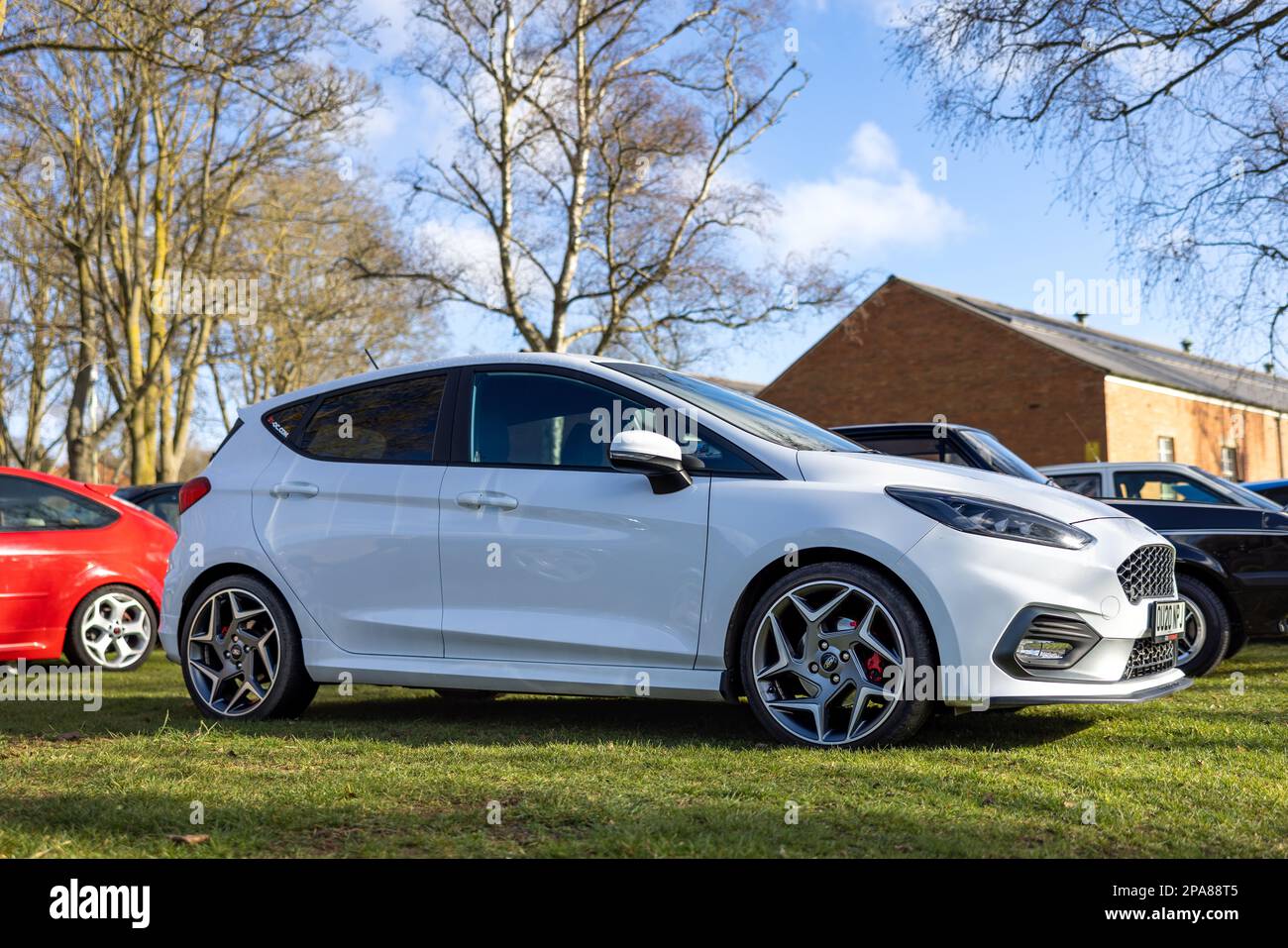 2020 Ford Fiesta ST-2 Turbo ‘OU20 NPJ’ on display at the Ford assembly ...