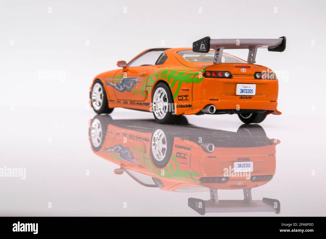 Toyota Supra Fast And Furious Back