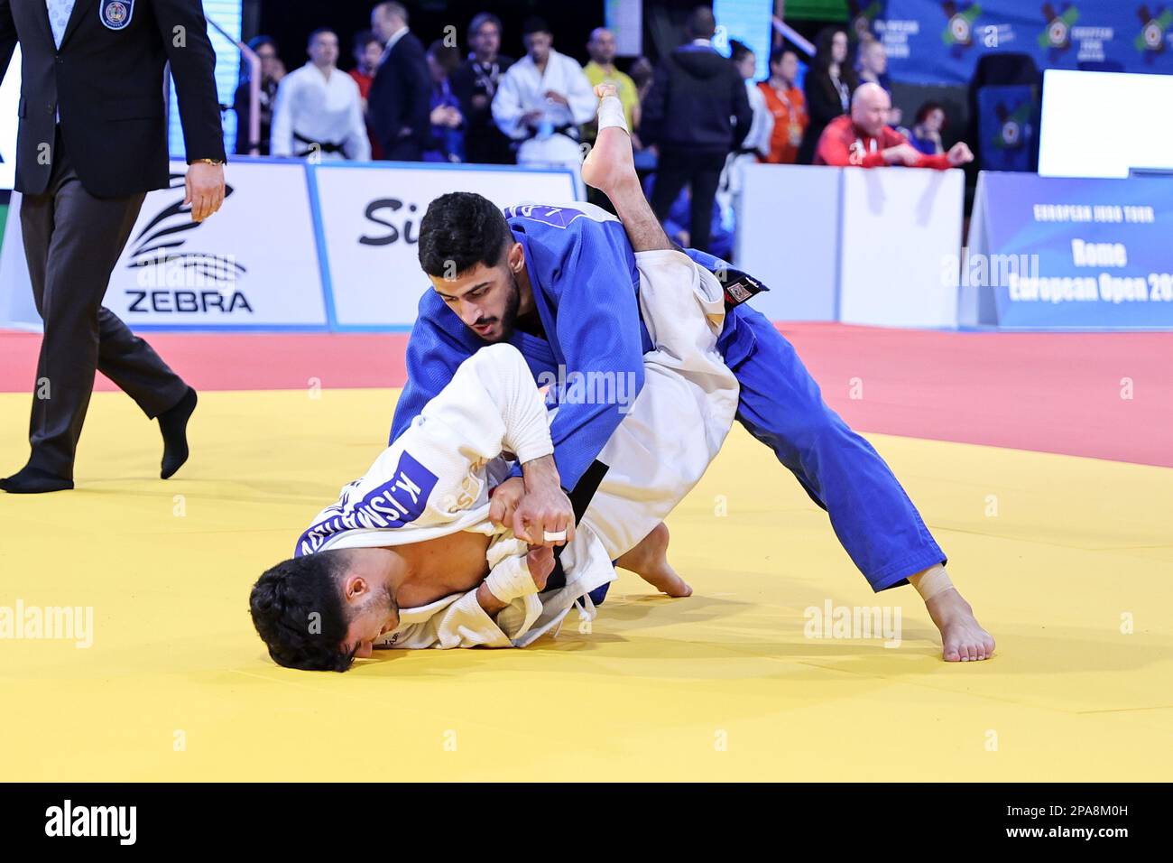 Rome, Italy. 11th Mar, 2023. Kanan Ismayilov (Azerbaidzhan) vs Lior ...