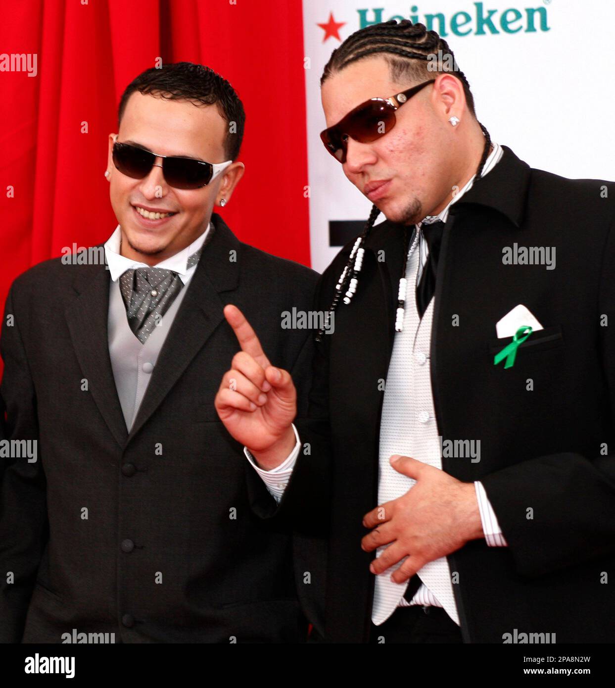 R.K.M and Ken-Y arrive at the Latin Billboard Music Awards in Hollywood ...