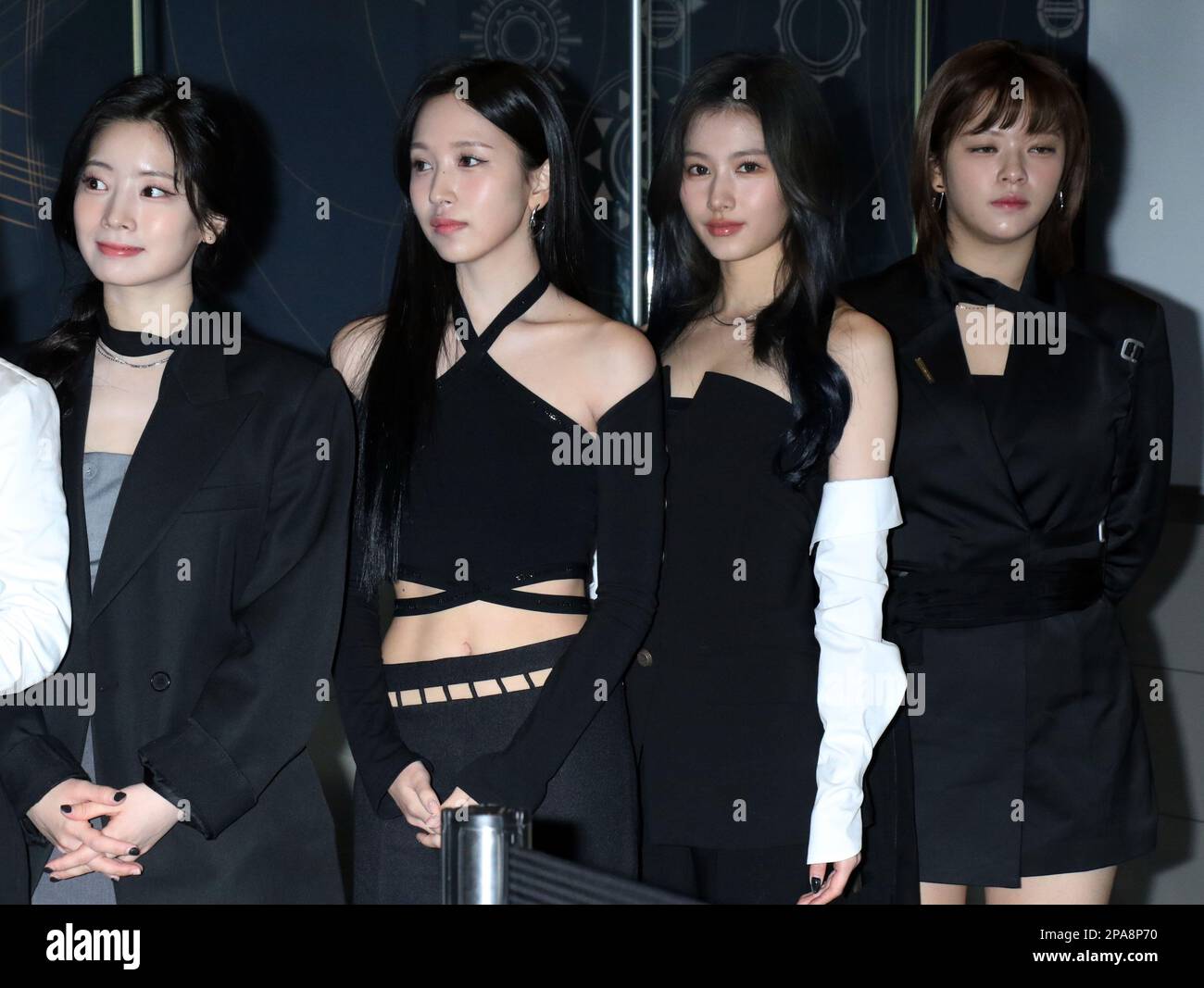 March 10 2023 Dahyun, Mina, Sana. Jeongyeon attend as TWICE & Musicians ...