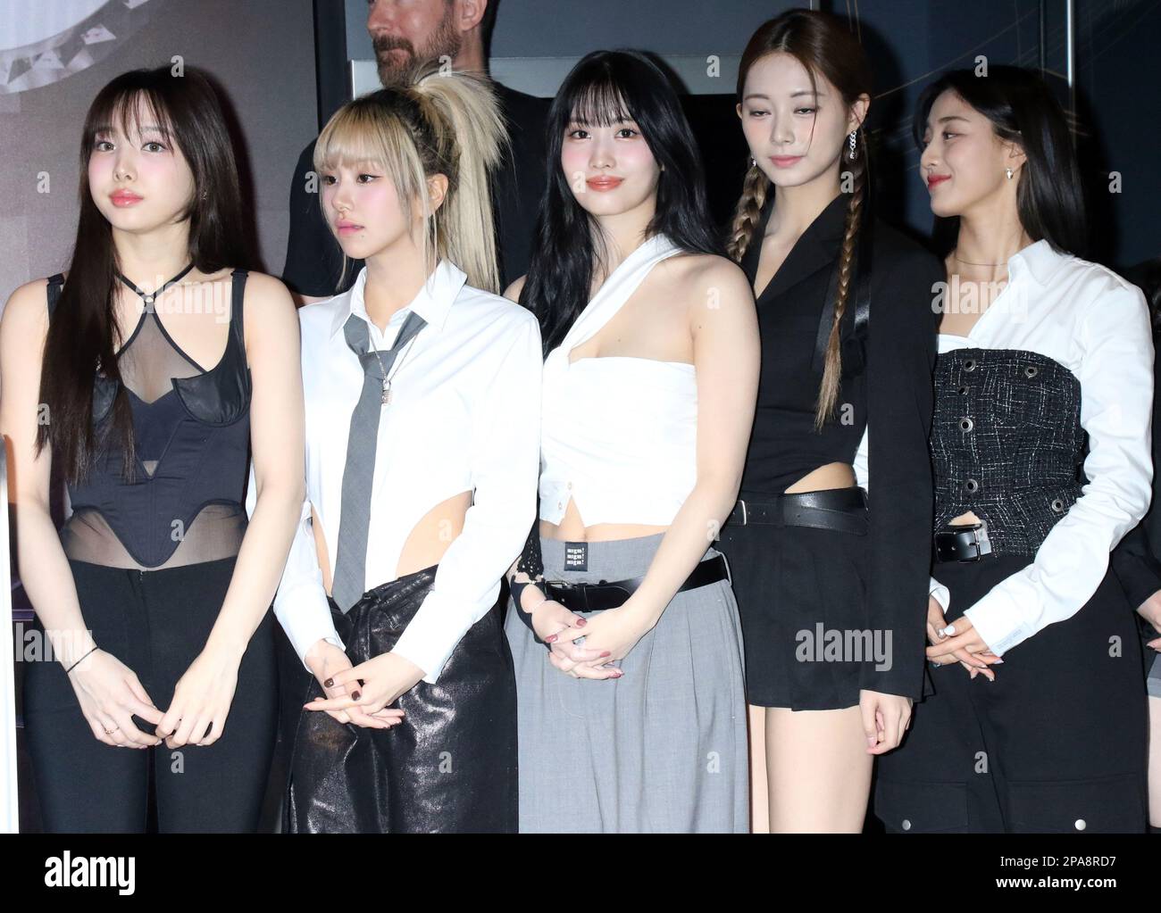 March 10 2023 Nayeon, Chaeyoung, Momo, Tzuyu, Jihyo, attend as TWICE ...