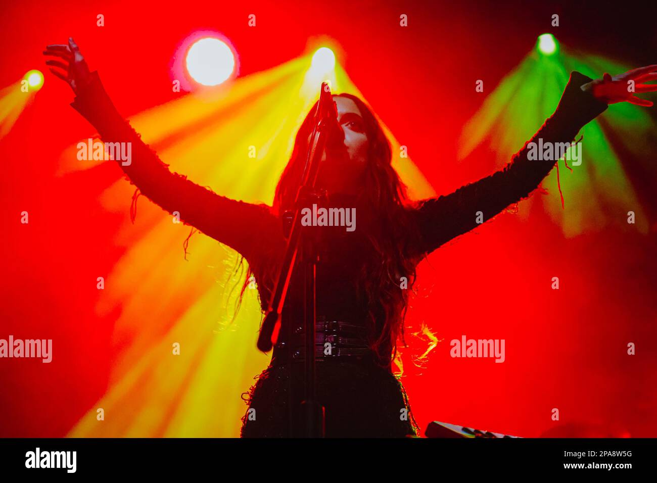 Wroclaw, Wroclaw, Poland. 11th Mar, 2023. indio-pop Kalandra played as ...