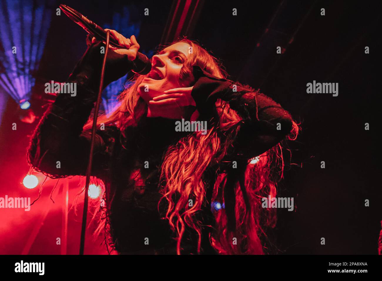 Wroclaw, Wroclaw, Poland. 11th Mar, 2023. indio-pop Kalandra played as ...