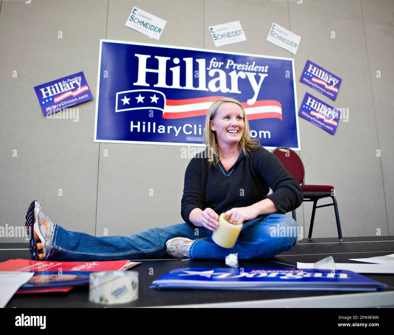 Erin Prochnow, who works for Byron Dorgan's office in Fargo, N.D ...