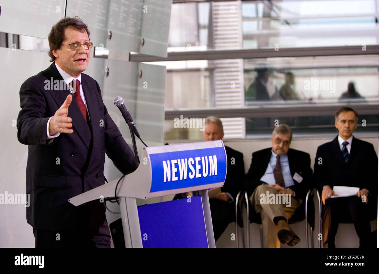 Russell Burrows, left, the son of Life magazine photographer Larry ...